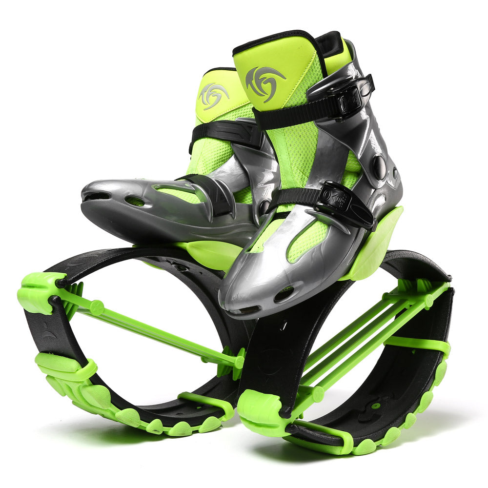 Kids Kangaroo Jump Shoes Workout Jumpers Gen II Series Green-Gray ...