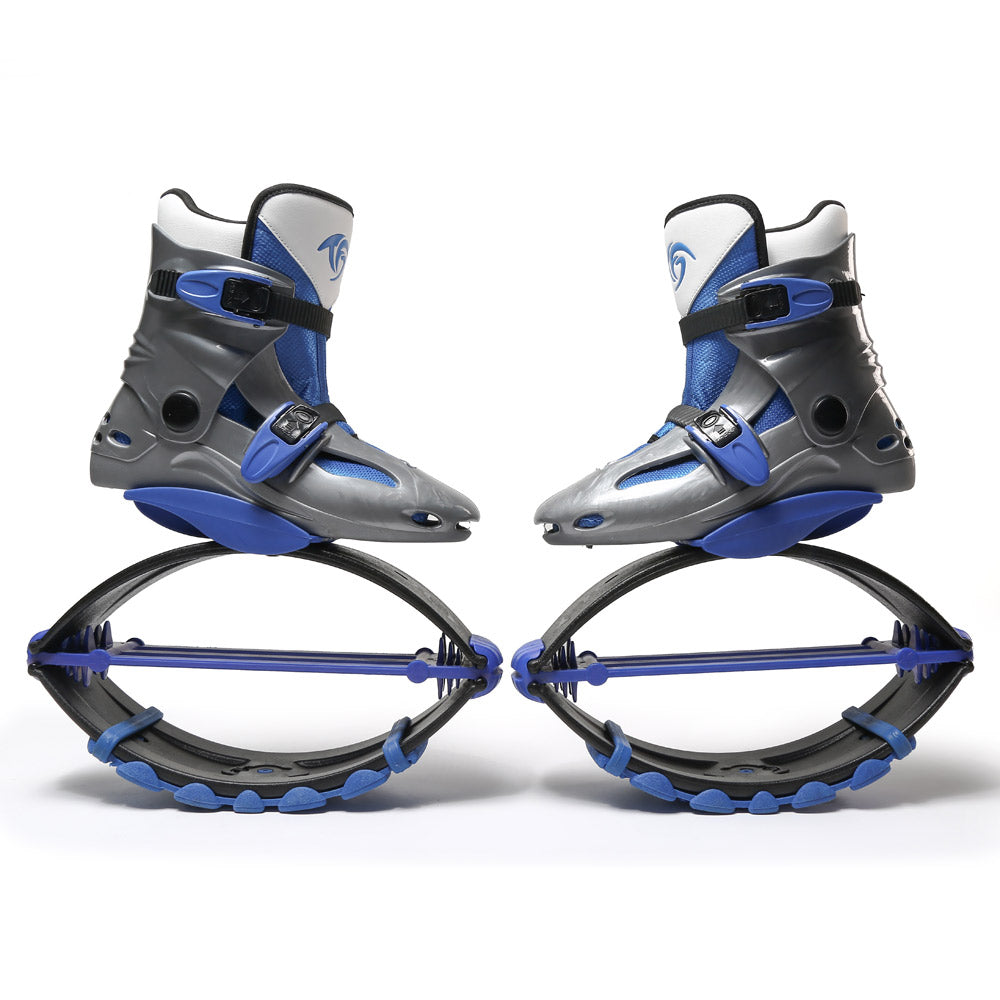 Kids Kangaroo Jump Shoes Workout Jumpers Gen II Series Blue-Gray ...